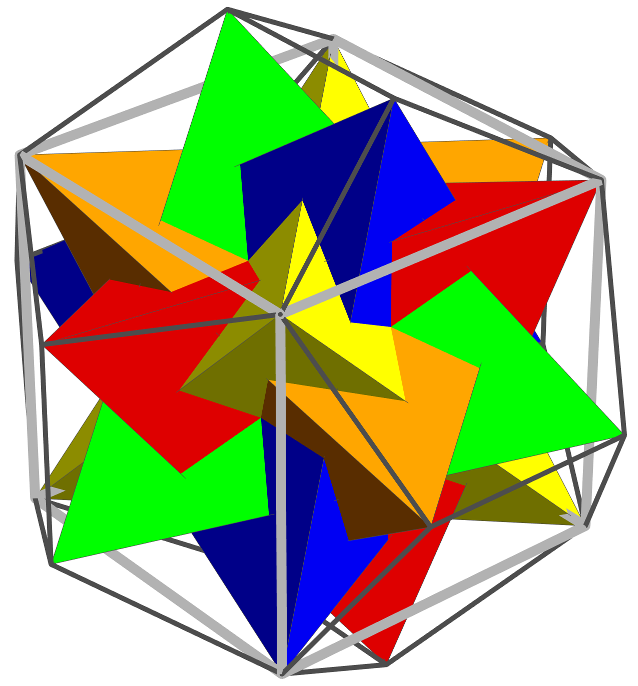 Polyhedra Graphics, I – Creativity in Mathematics